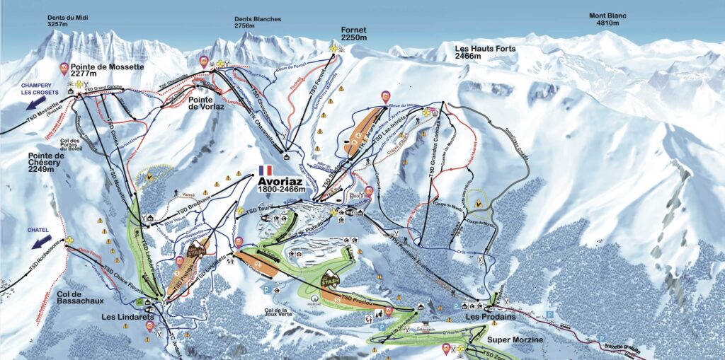 Ski school. Avoriaz. France discounts on bookings - GO&DO